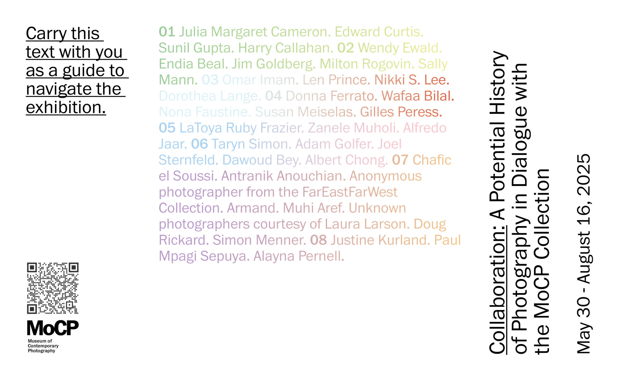 Exhibition Guide for Collaboration: A Potential History of Photography ...